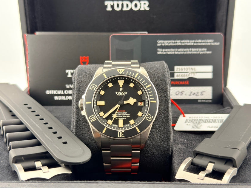 2025 TUDOR Pelagos LHD 25610TNL 42mm Black Dial Titanium Box Paper